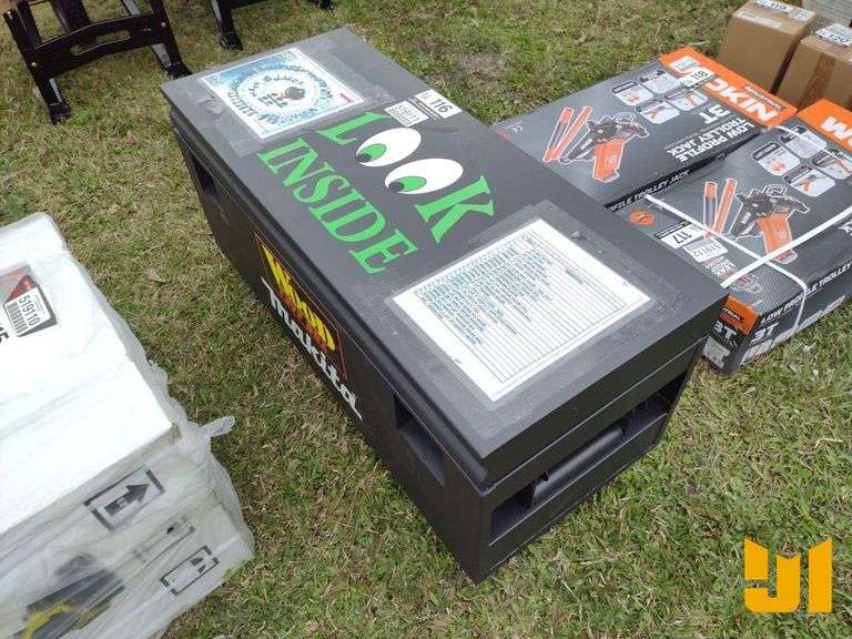 48" FRONTIER JOB BOX W/ 25 PC MAKITA POWER TOOL - Jeff Martin ...