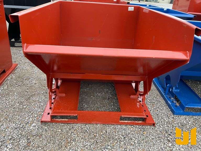 UNUSED STANDARD DUTY 2 CY CAPACITY DUMPING HOPPER - Jeff Martin ...