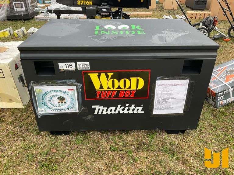 48" FRONTIER JOB BOX W/ 25 PC MAKITA POWER TOOL - Jeff Martin ...