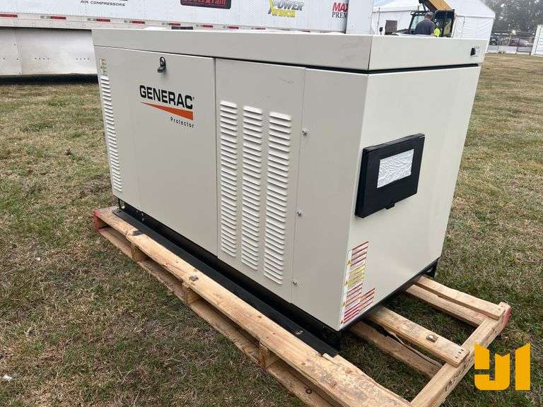 GENERAC RG0315ANAX STATIONARY GENERATOR - Jeff Martin Auctioneers, Inc.