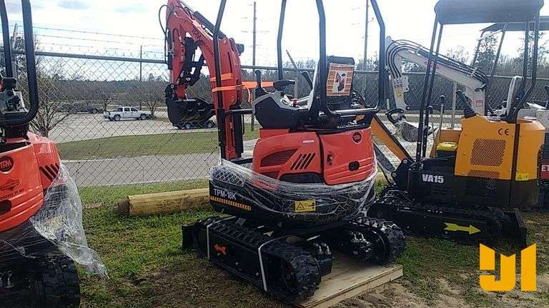 2024 TPM TPM18K MINI EXCAVATOR SN: TPM162401197 - Jeff Martin Auctioneers, Inc.