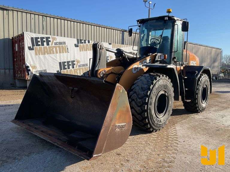 2017 CASE 821G WHEEL LOADER SN: NHF243417 - Jeff Martin Auctioneers, Inc.