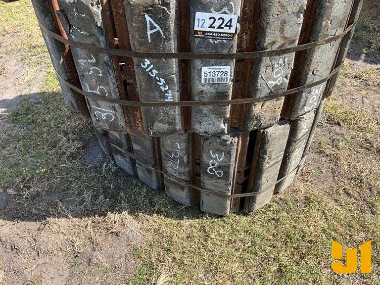 CATERPILLAR SN: 315-5274 RUBBER PADDED TRACKS - Jeff Martin Auctioneers ...