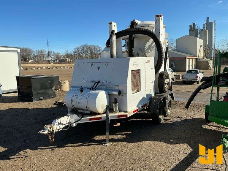 VACUUM ENGINEERING COORP. 07019 ROCK VAC REMOVAL SYSTEM MOUNTED ON T/A ...