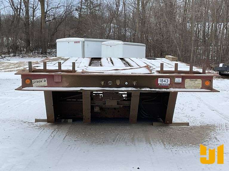 1999 DAKOTA MANUFACTURING CO. / TRAIL-EZE DHT10053 FIXED NECK LOWBOY ...