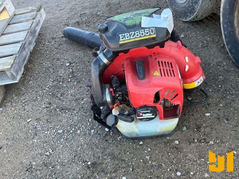 REDMAN EBZ8550 GAS POWERED BACKPACK BLOWER - Jeff Martin Auctioneers, Inc.