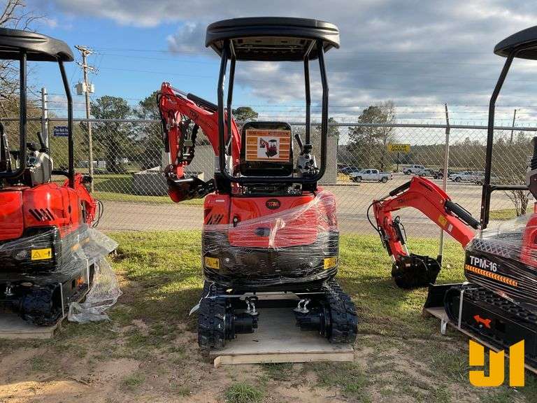 2024 TPM TPM-18K MINI EXCAVATOR SN: TPM16240115 - Jeff Martin Auctioneers, Inc.