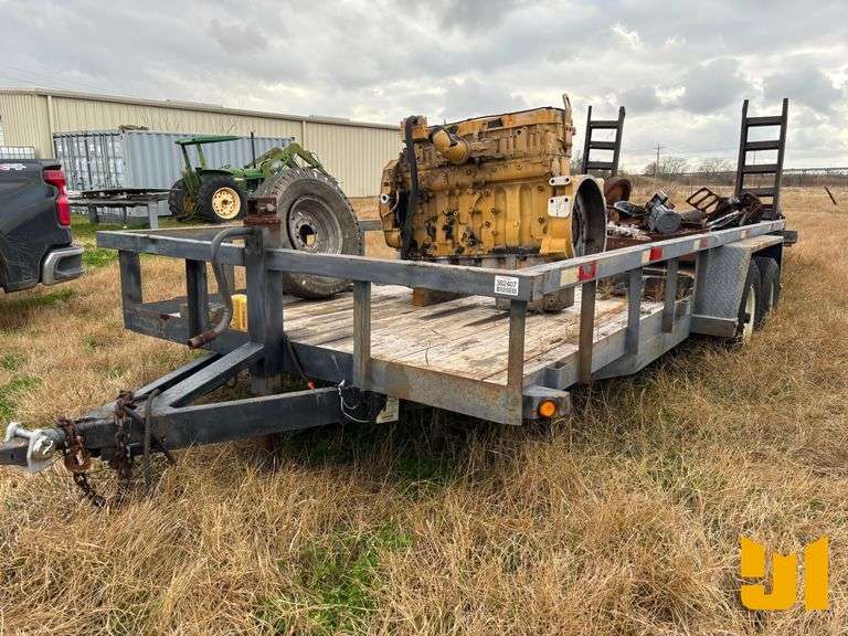 CUSTOMBUILT T/A EQUIPMENT TRAILER - Jeff Martin Auctioneers, Inc.