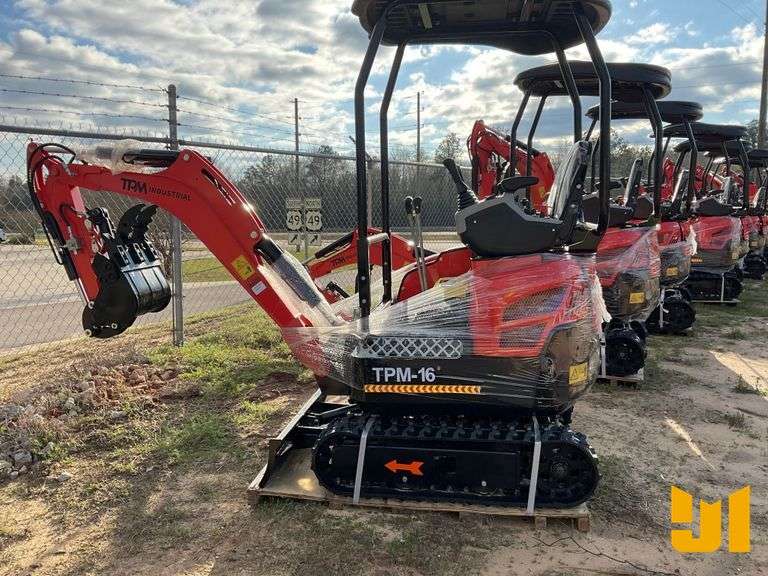 2024 TPM TPM-16 MINI EXCAVATOR SN: TPM16240117 - Jeff Martin Auctioneers, Inc.