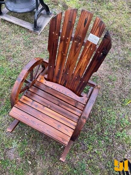 WAGON WHEEL ROCKER - Jeff Martin Auctioneers, Inc.