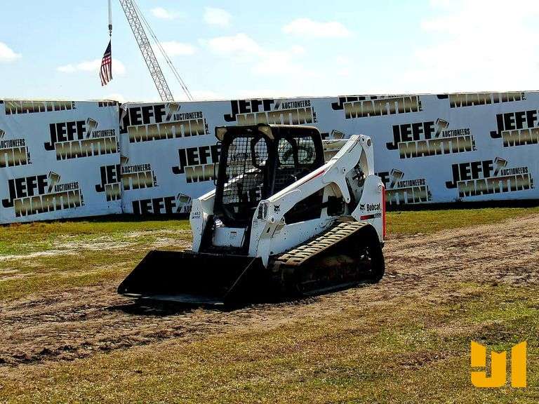 2016 BOBCAT MODEL T650 MULTI TERRAIN LOADER SN: ALJG18930 - Jeff Martin ...