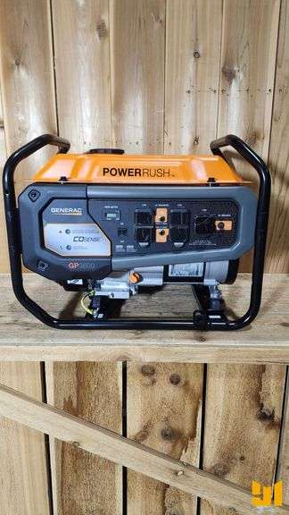 GENERAC 3600 WATT GENERATOR - Jeff Martin Auctioneers, Inc.
