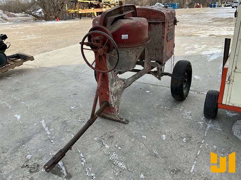 JAEGER 3 1/2 T SN: 65029 PULL BEHIND CONCRETE MIXER - Jeff Martin ...