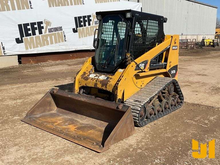 2014 CATERPILLAR 247B3 MULTI TERRAIN LOADER - Jeff Martin Auctioneers, Inc.