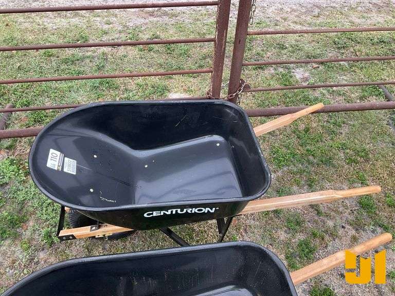 CENTURION 6 CU FT WHEELBARROW - Jeff Martin Auctioneers, Inc.