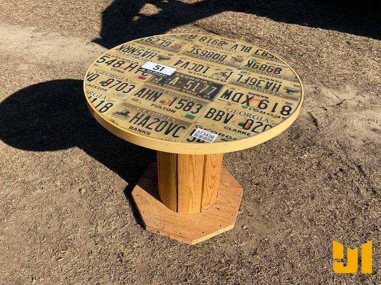 GEORGIA LICENSE PLATE TABLE - Jeff Martin Auctioneers, Inc.