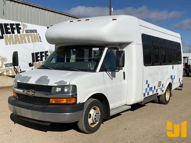 2012 CHEVROLET EXPRESS VIN: 1GB3G2BG8C1134112 2WD PASSENGER BUS - Jeff ...