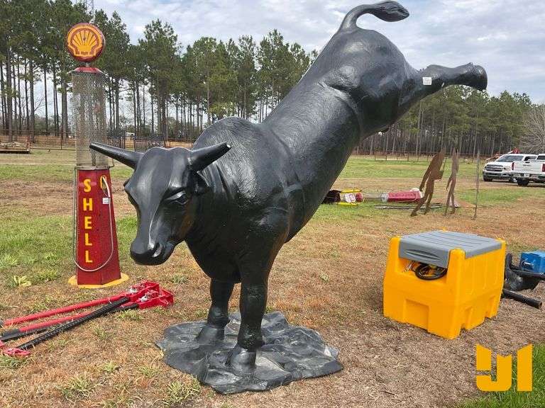 LARGE BUCKING BULL - Jeff Martin Auctioneers, Inc.