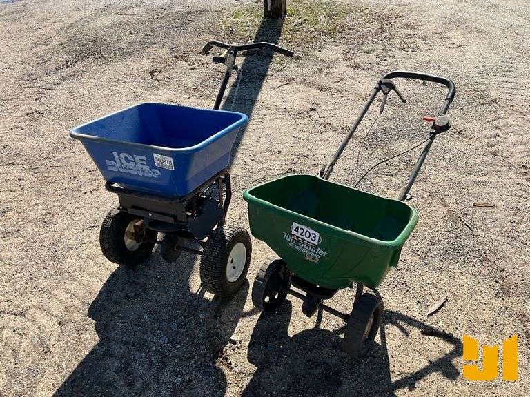ICE BUSTER SALT SPREADER & SCOTTS SPREADER - Jeff Martin Auctioneers, Inc.