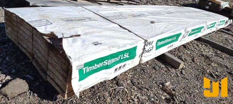 BUNDLE OF 2”X12” TIMBER STRAND LSL BOARDS - Jeff Martin Auctioneers, Inc.