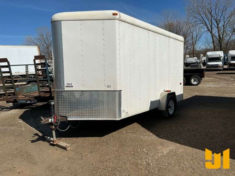 2004 INTERSTATE MANUFACTURING, INC. ENCLOSED TRAILER 7'X16' VIN ...