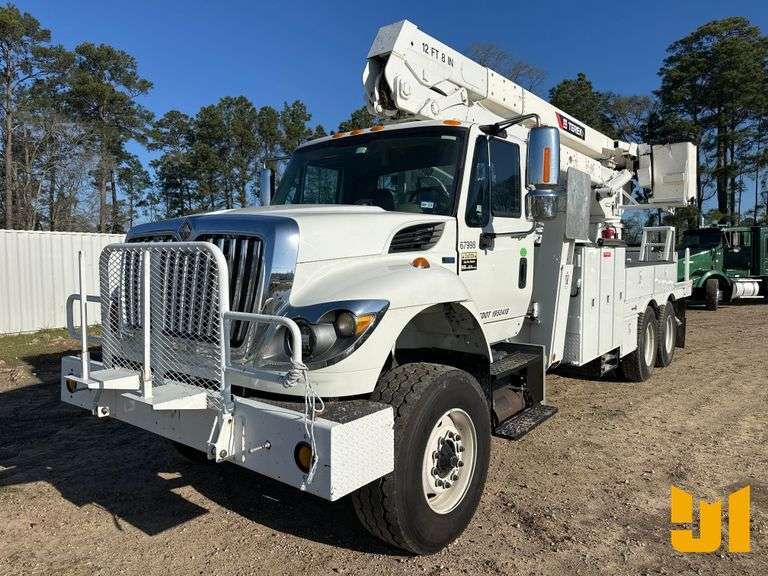 2014 INTERNATIONAL SF637 T/A BUCKET TRUCK TEREX HI-RANGER XM55-70 VIN ...