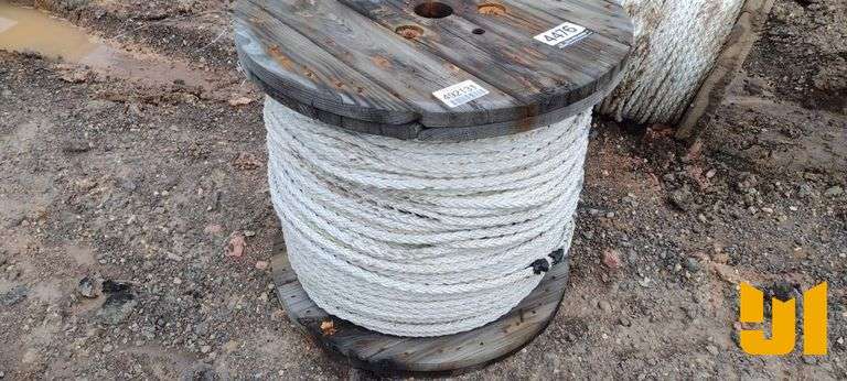SPOOL OF ROPE, 3/4" APPROX. 1700 FT - Jeff Martin Auctioneers, Inc.