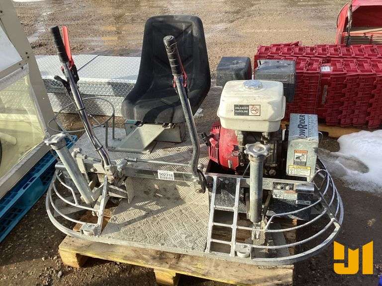 MBW MK8-75 SN: 1780120 RIDE ON POWER TROWEL - Jeff Martin Auctioneers, Inc.
