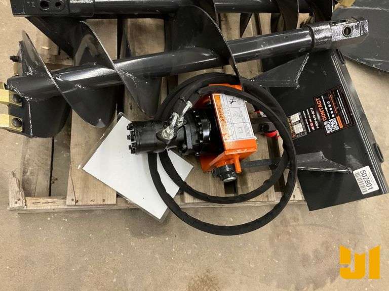 UNUSED 2025 WOLVERINE MAD-12-12D MINI HYDRAULIC AUGER SN: ZW-00208 - Jeff Martin Auctioneers, Inc.