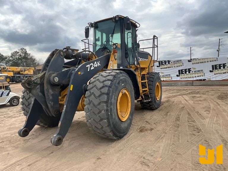 2019 DEERE 724K WHEEL LOADER SN: 1DW724KZCKF694906 - Jeff Martin ...
