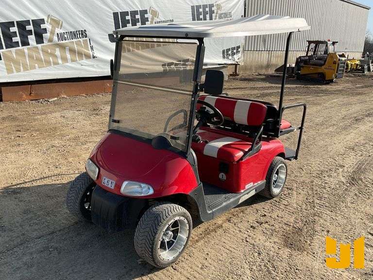 2015 EZ GO LSV LUXURY GOLF CART - Jeff Martin Auctioneers, Inc.