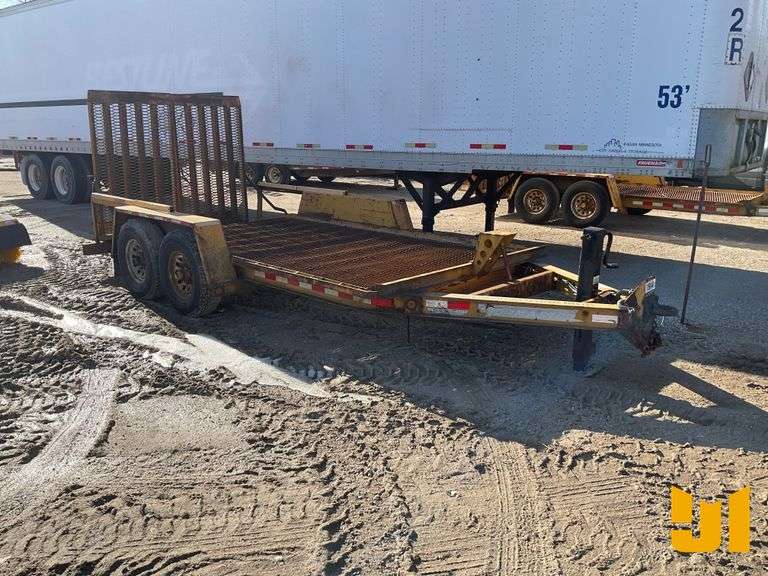 2013 TOWMASTER INC. T-10D TAG A LONG EQUIPMENT TRAILER 7 TON VIN ...