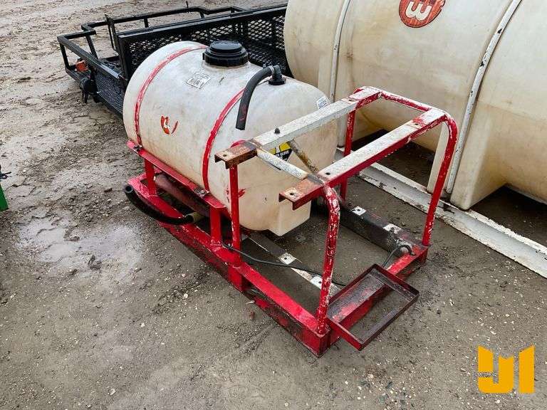 MINNESOTA WANNER CO SKID MOUNTED 50 GAL PLASTIC TANK TANK - Jeff Martin ...