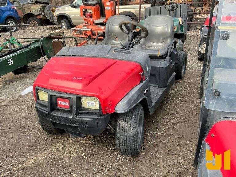 TORO 07042 WORKMAN GTX UTV SN: 401371205 - Jeff Martin Auctioneers, Inc.