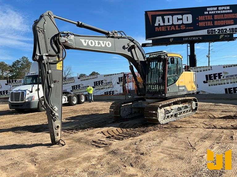 2019 VOLVO EC160EL HYDRAULIC EXCAVATOR SN: VCEC160EV00314147 - Jeff ...