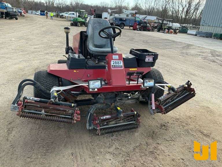 TORO REELMASTER 5400-D SN: 220000168 FAIRWAY REEL MOWER - Jeff Martin ...