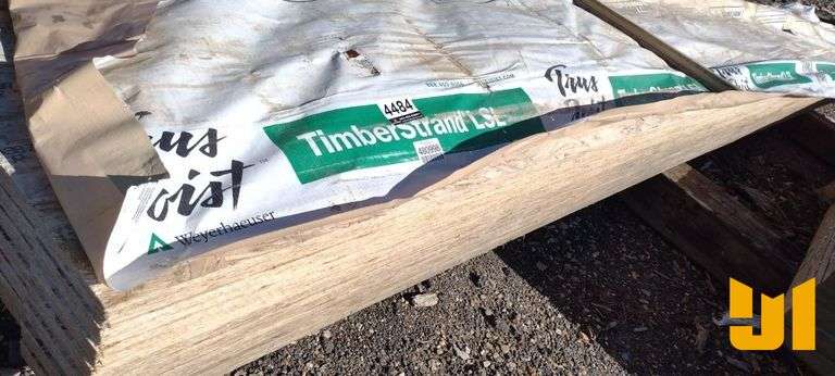 BUNDLE OF 2”X6”X24’ TIMBER STRAND LSL - Jeff Martin Auctioneers, Inc.