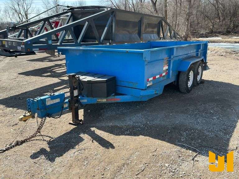 2015 MIDSOTA MFG INC VERSADUMP HV-14 HYDRAULIC 14' STEEL DUMP TRAILER ...