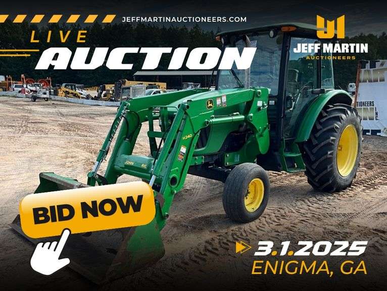 SOUTH GEORGIA CONSIGNMENT AUCTION - MARCH 1ST @ 9AM ET - Jeff Martin ...