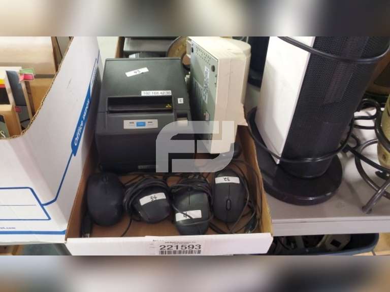 2 RECEIPT PRINTERS 4 COMPUTER MOUSE - Freije & Freije Auctioneers