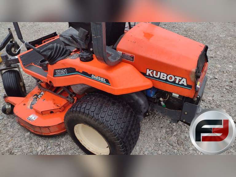KUBOTA ZD21 ZERO TURN - Freije & Freije Auctioneers