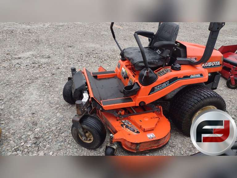 KUBOTA ZD21 ZERO TURN - Freije & Freije Auctioneers