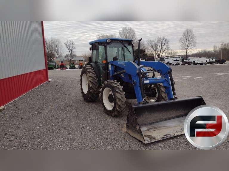 NEW HOLLAND TN70DA 4X4 TRACTOR W/ LOADER SN: HJE009468 - Freije ...