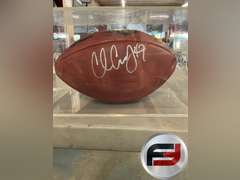 CHRIS COOLEY SIGNED NFL FOOTBALL - Freije & Freije Auctioneers