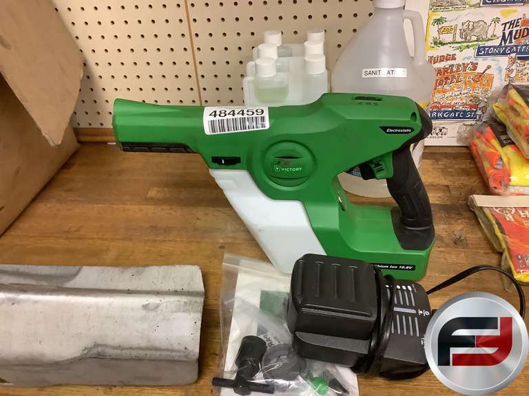 VICTORY ELECTROSTATIC LITHIUM ION 16.8 V SANITIZER - Freije & Freije ...