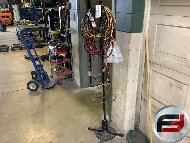 COAT RACK WITH EXTENSION CORDS - Freije & Freije Auctioneers