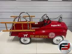 IN-STEP FIRE TRUCK PEDAL CAR - Freije & Freije Auctioneers
