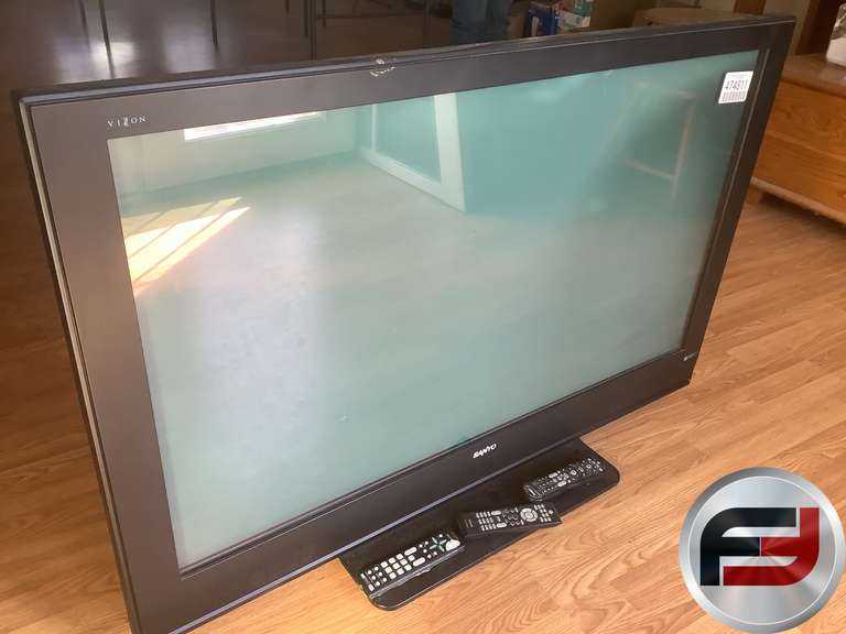 50” SANYO FLAT SCREEN TV WITH REMOTE - Freije & Freije Auctioneers