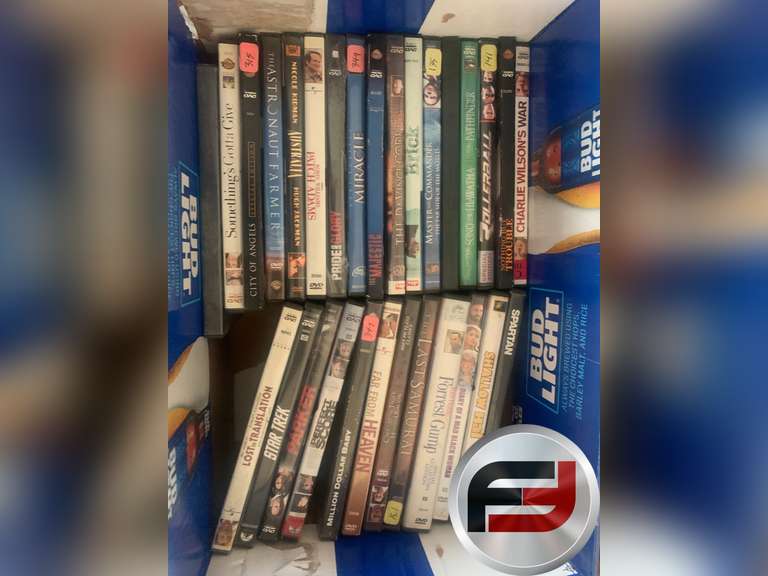 BOX OF DVDS - Freije & Freije Auctioneers