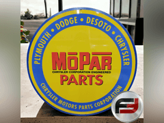 MOPAR PART SIGNS - Freije & Freije Auctioneers